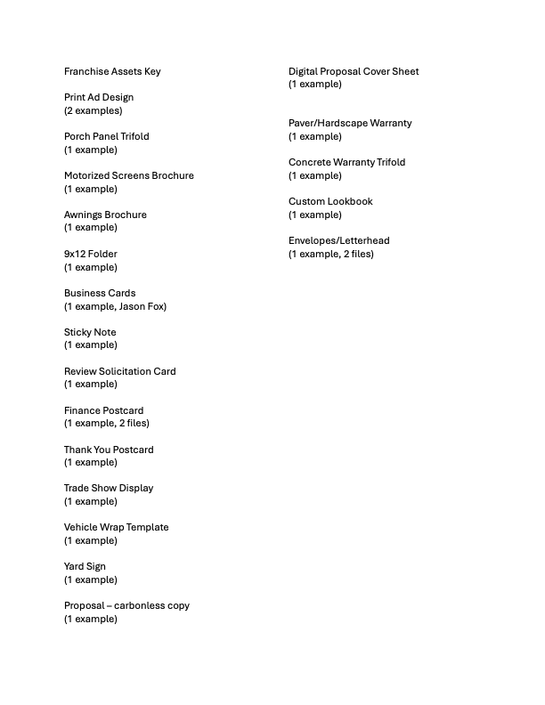 Discover Our Key Franchise Assets | Express Sunrooms